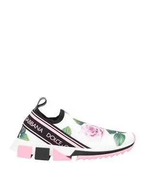 Dolce & Gabbana Textile Fiber Sneakers - White
