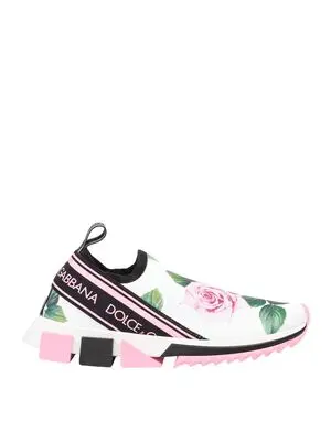 Dolce & Gabbana Textile Fiber Sneakers - White