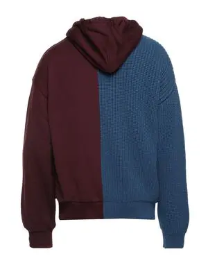 Dolce & Gabbana Two-tone Heavy-weight Knit Hoodie