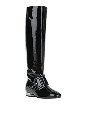 ROGER VIVIER Leather Boots With Appliqués