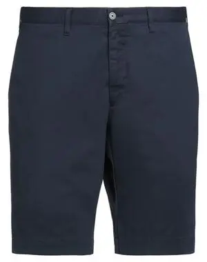 Fedeli Cotton Blend Shorts - Navy