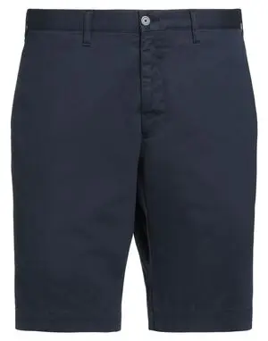 Fedeli Cotton Blend Shorts - Navy