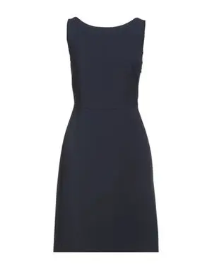 SEVENTY VENEZIA Midi Trapeze Dress - Blue