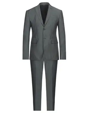 TRUSSARDI Suit Size Polyester, Viscose - Lead