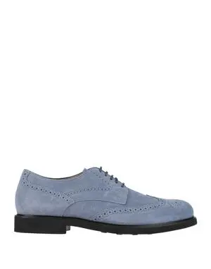 TOD'S Leather Lace-up Brogues - Azure