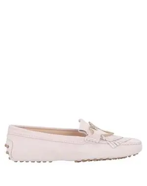 TOD'S Loafers In Leather - Light Pink
