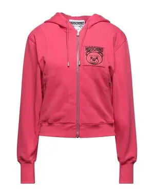 Moschino Cotton Terry Full Zip Hoodie