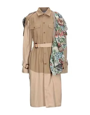 Erika Cavallini Overcoat Trench - Beige