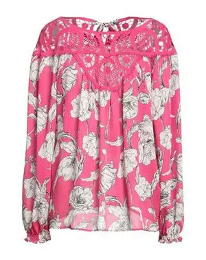 SEVENTY VENEZIA Floral Print Top - Pink