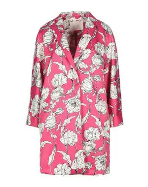 SEVENTY VENEZIA Floral Trench Coat - Pink