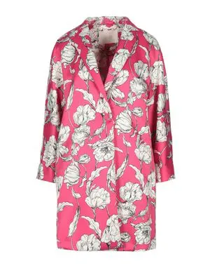 SEVENTY VENEZIA Floral Trench Coat - Pink