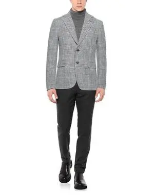 Brian Dales Blazer Size Wool, Cotton, Acrylic, Polyamide - Blue