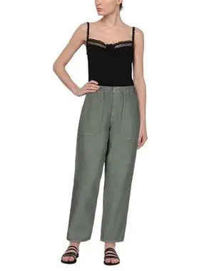 NINE:INTHE:MORNING Straight-leg Cotton Blend Trousers