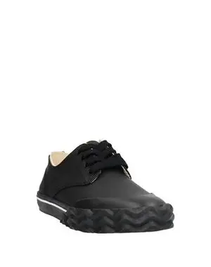 MAISON MARGIELA Soft Leather Sneakers - Black