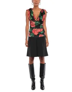 Dolce & Gabbana Floral-print Satin Top