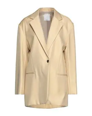 Sandro Viscose Twill Blazer - Beige