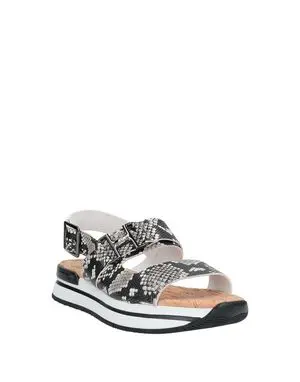 Hogan Leather Slingback Sandals