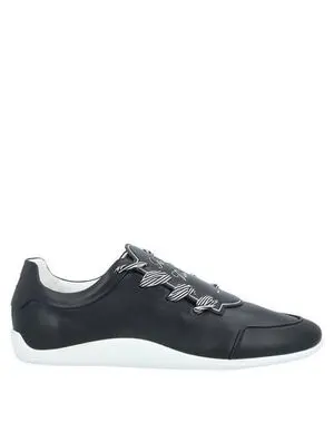 ROGER VIVIER Soft Leather Sneakers - Black
