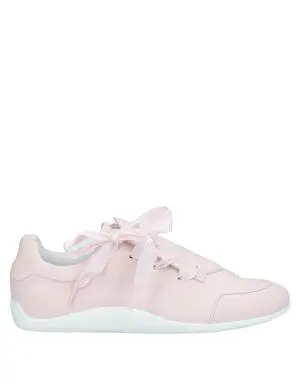 ROGER VIVIER Soft Leather Sneakers - Light Pink