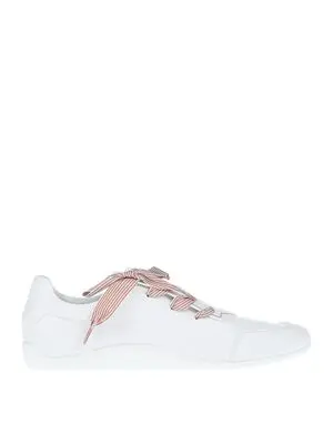 ROGER VIVIER Soft Leather Sneakers - White
