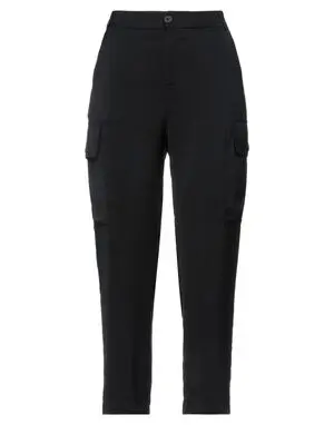 LIU •JO Tapered Regular Fit Pants - Black