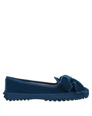 TOD'S Loafers In Textile Fibers - Blue