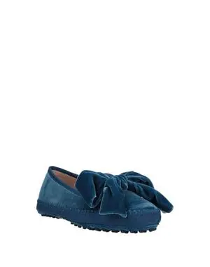 TOD'S Loafers In Textile Fibers - Blue