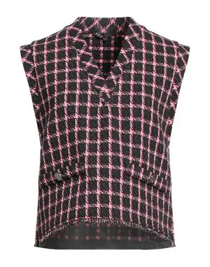 Maje Tweed Sleeveless Top
