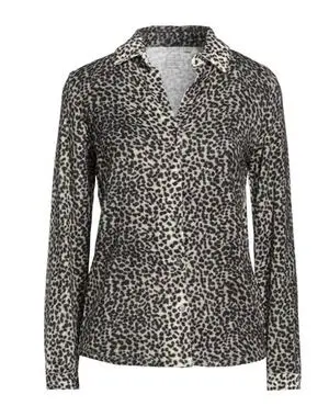 Majestic Filatures Shirt Size Viscose, Elastane - Black