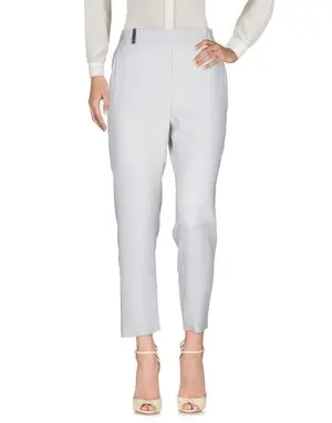 Peserico Pescarico Viscose & Elastane Pants - Grey