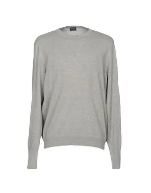 DRUMOHR DRUMOHR Cashmere Crewneck Sweater Grey