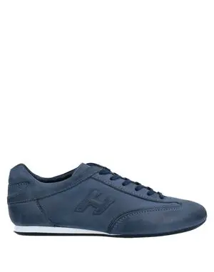 Hogan Leather Sneakers - Blue