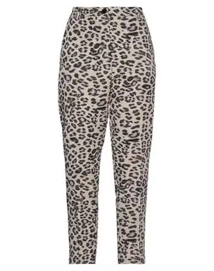 ANNA MOLINARI Leopard-print Tapered Pants