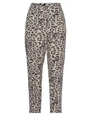 ANNA MOLINARI Leopard-print Tapered Pants