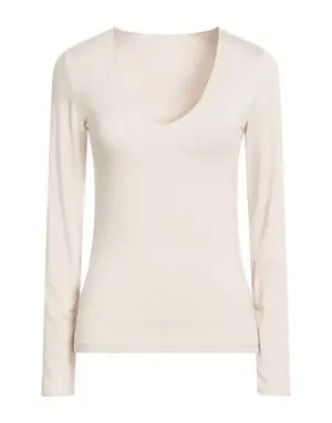 Majestic Filatures Light Viscose Jersey Long Sleeve V-neck T-shirt
