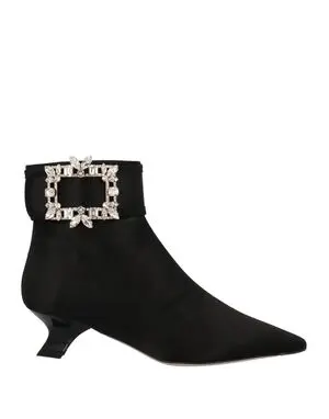 ROGER VIVIER Ankle Boots With Rhinestones