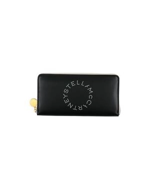 Stella McCartney Wallet Textile Fibers - Black