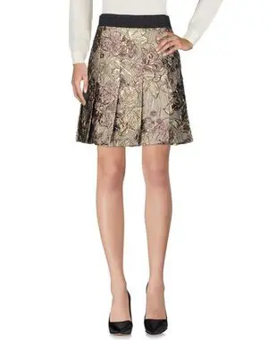 Dolce & Gabbana Mini Brocade Floral Skirt