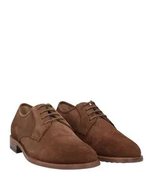 TOD'S Leather Derby Shoes - Brown