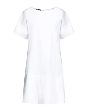 Les Copains Mini Flared Dress - White