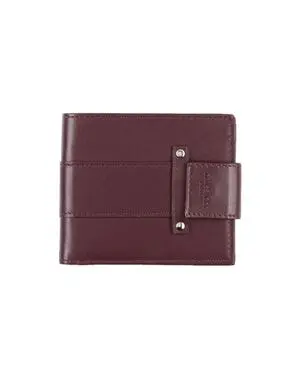 TRUSSARDI Wallet Plum Soft Leather - Purple