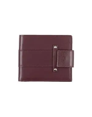 TRUSSARDI Wallet Plum Soft Leather - Purple