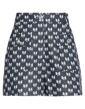 Maje Organic Cotton Shorts - Midnight Blue