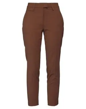 DONDUP Tapered Mid-Rise Pants Brown