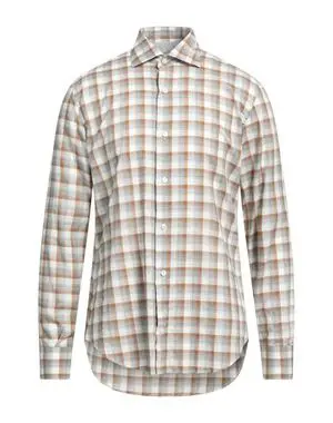 Eleventy Shirt Brick Size Cotton - Beige
