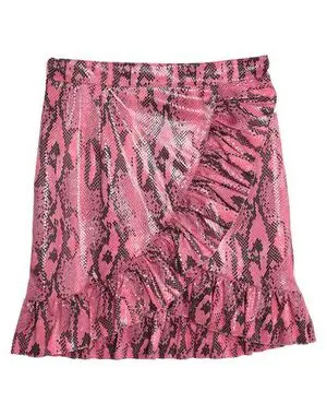 MSGM Flared Mini Skirt - Fuchsia