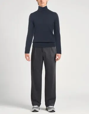 DRUMOHR Turtleneck Merino Wool Sweater - Blue