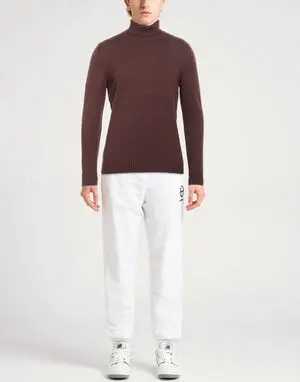 DRUMOHR Merino Wool Turtleneck Sweater - Brown