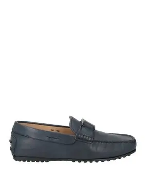 TOD'S Loafers In Leather - Blue
