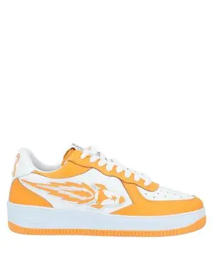 ENTERPRISE JAPAN Leather Sneakers - Orange